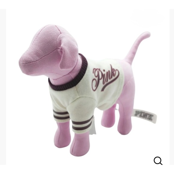 Victoria's Secret | Other | Victorias Secret Pink Plush Dog Stuffed ...